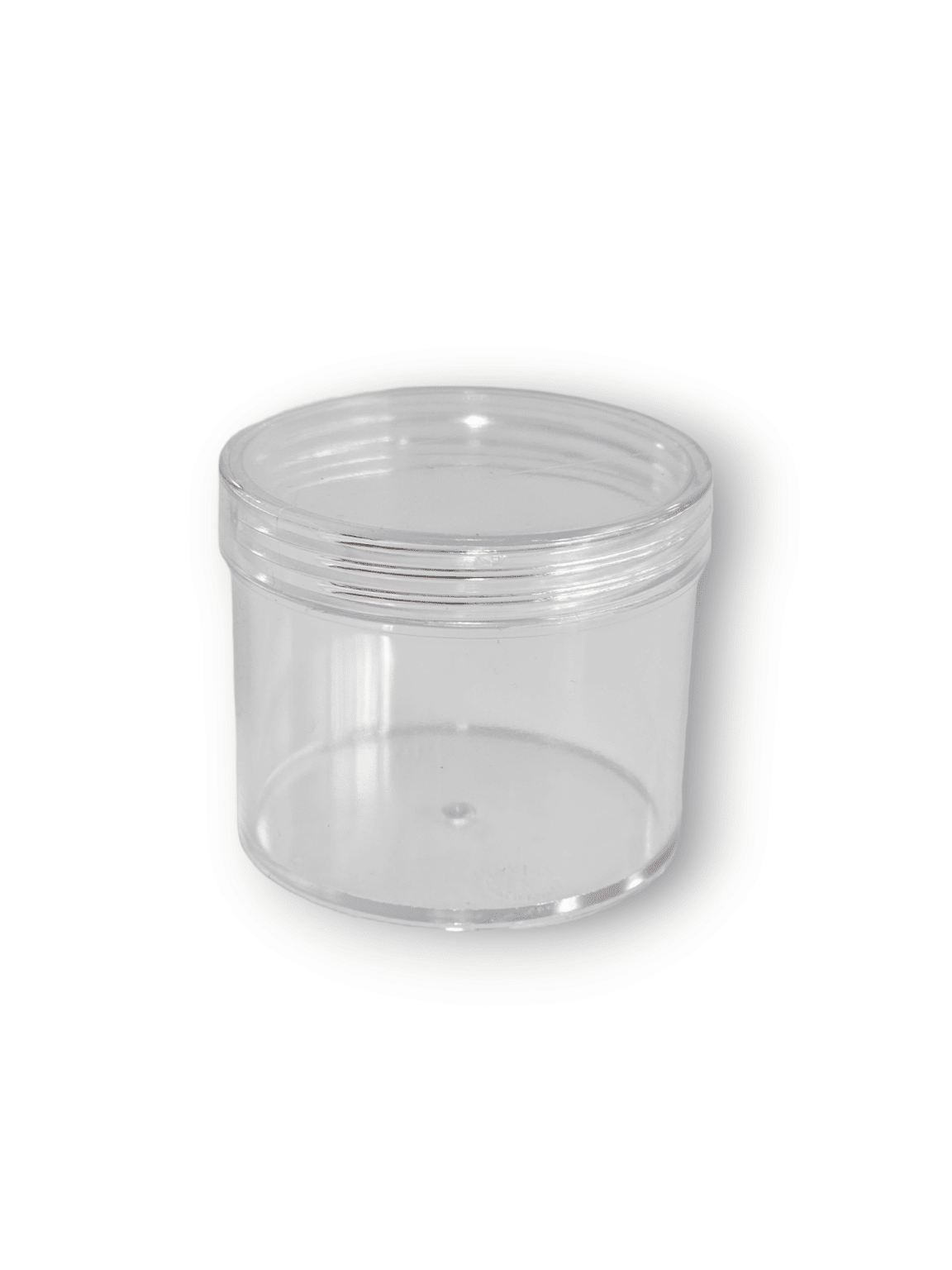 Pote Poliestireno 100gr Cristal c/ Tapa – OSSIL Envases