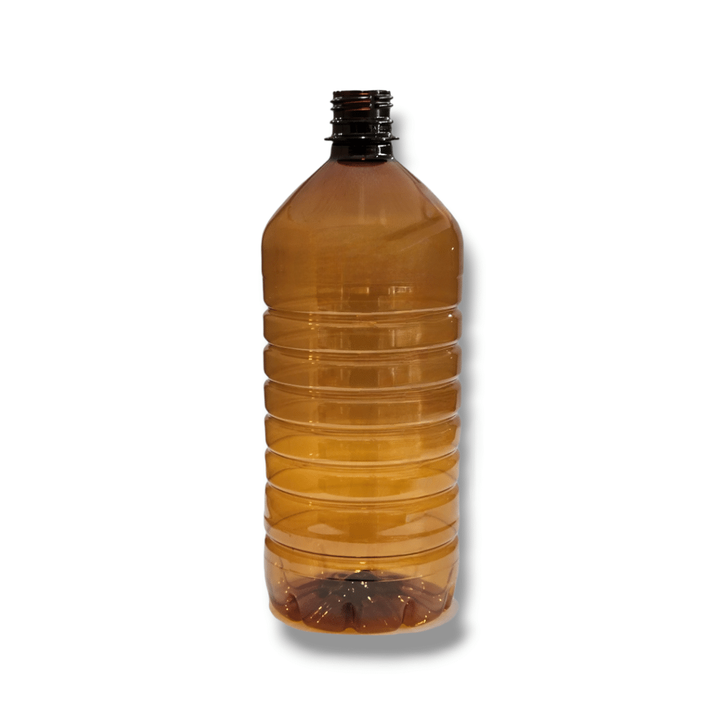Botella Clean 1000cc Ámbar – R. 28/410 – OSSIL Envases