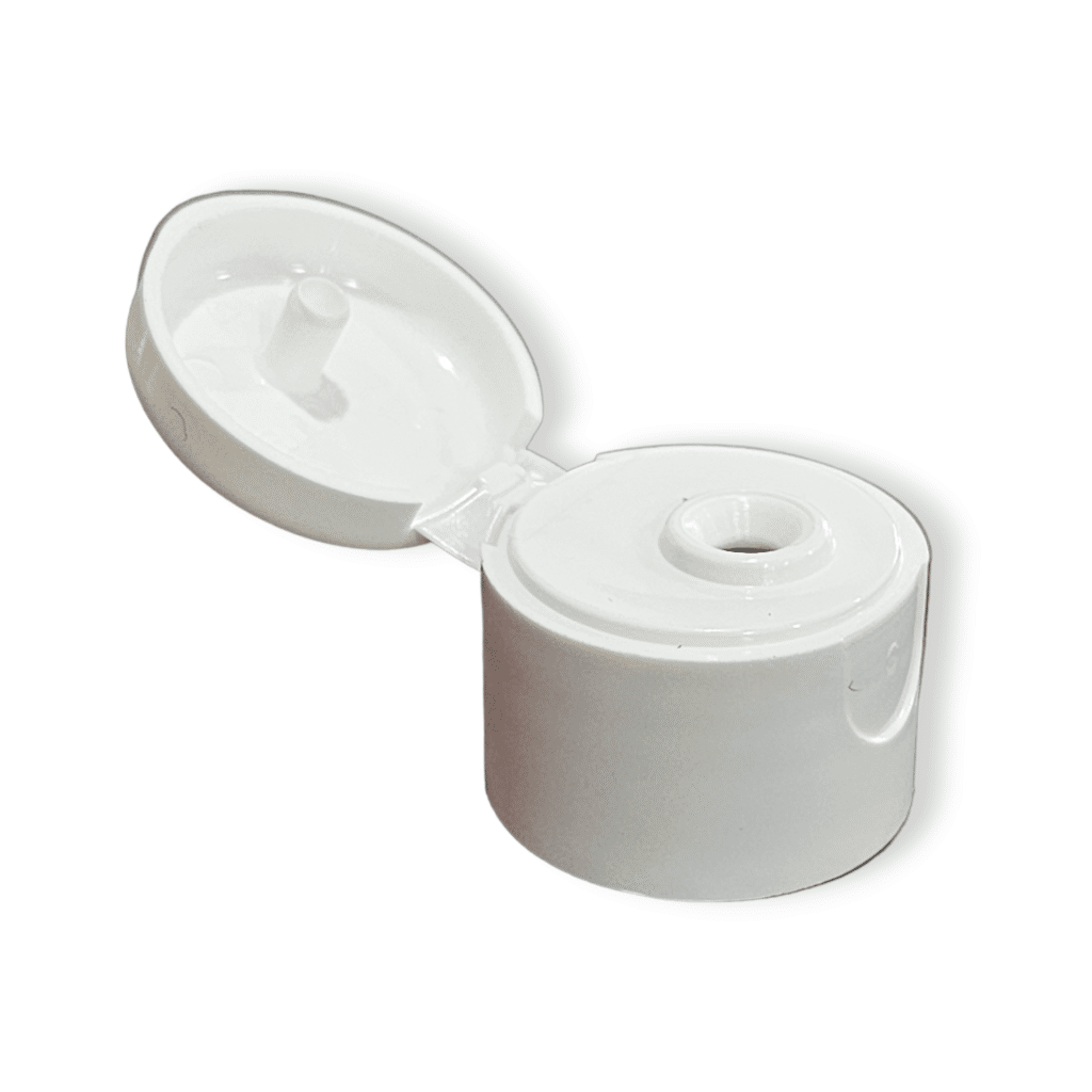 Tapa Flip-Top 24/410 Blanca – OSSIL Envases