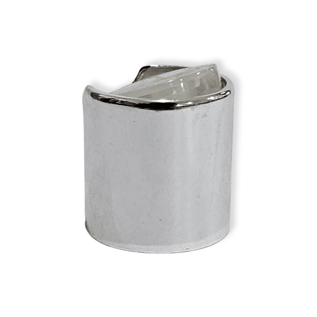 Tapa Disk-Top 24/410 Plata Brillo – OSSIL Envases